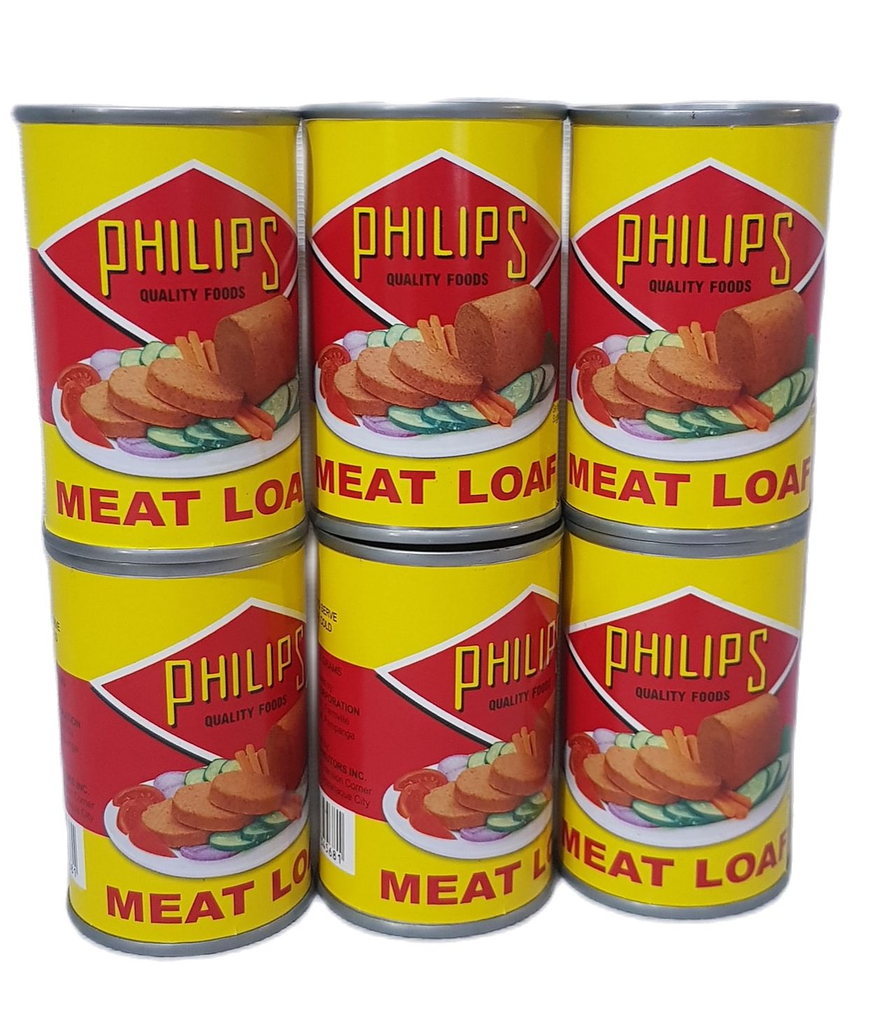 PHILIPS MEAT LOAF - Quality Foods (pack of 6 cans x 150 grams) | Lazada PH