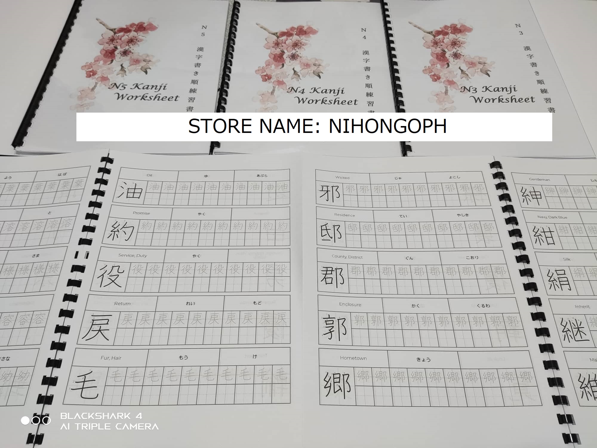 N5 | N4 | N3 | N2 | N1 Kanji Worksheet | Lazada PH