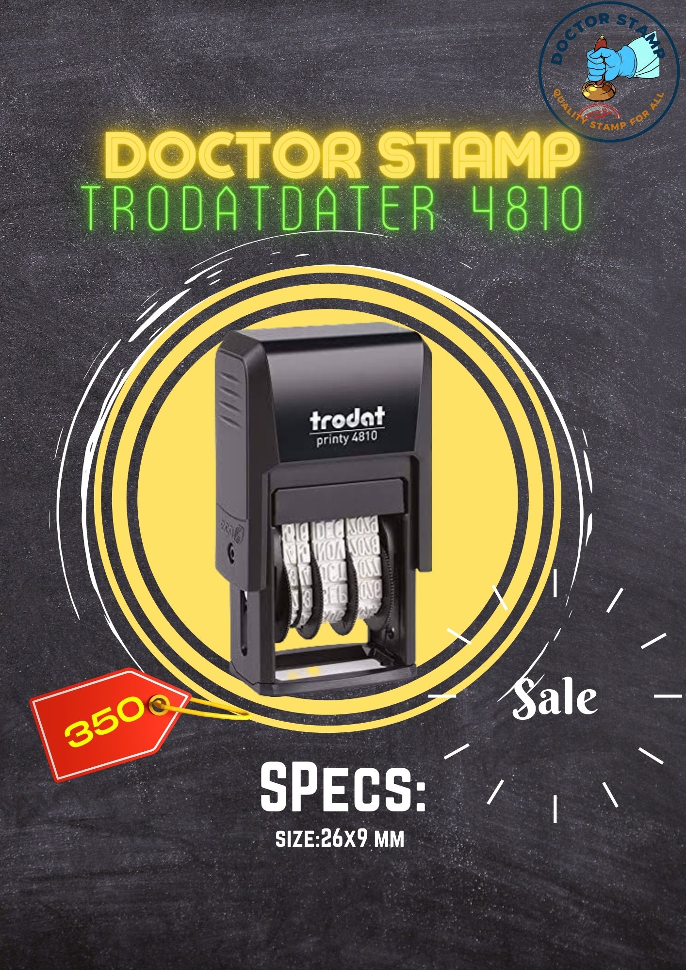 Trodat dater 4810 | Lazada PH