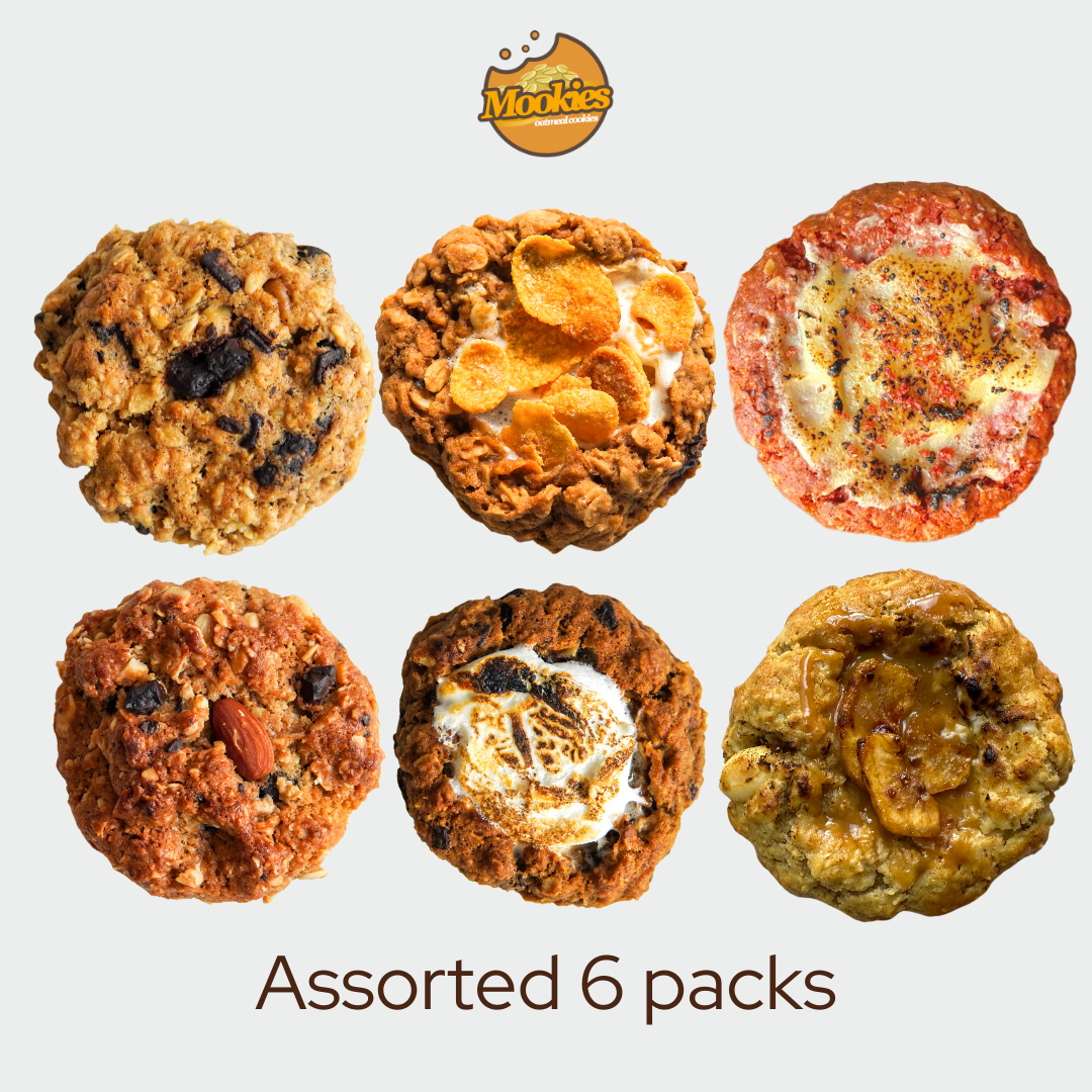 Assorted Flavors Mookies Oatmeal Cookies | Lazada PH