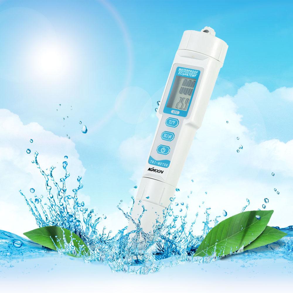 KKmoon New Professional 3 in 1 Multi-parameter Water Quality Tester ...