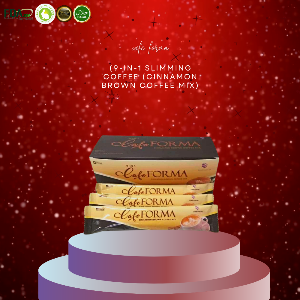 KASA-HerSkin Cafe Forma Cinnamon Brown Coffee Mix 21g x 10 sachets (210g) | Lazada PH