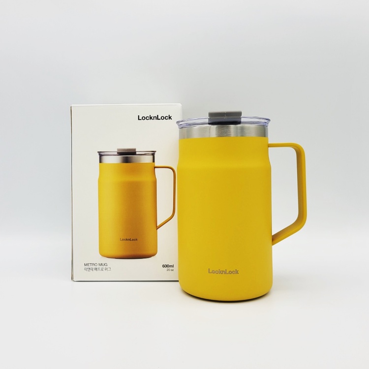 [LOCKNLOCK] Metro Mug 600ml LHC4282 | Lazada PH