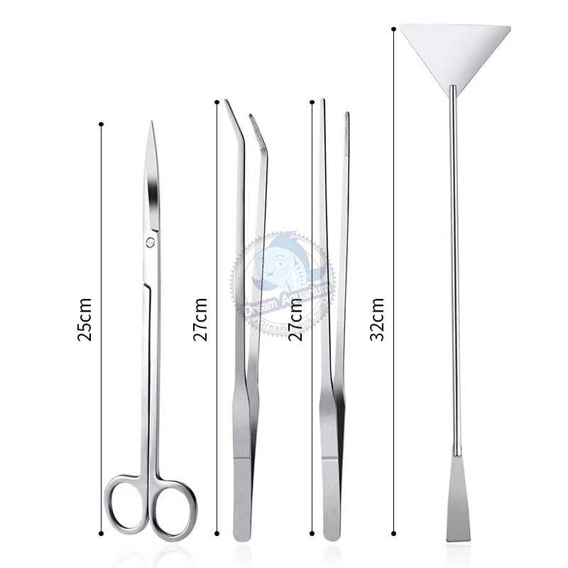 3/5pcs Aquarium Tank Tools Kit Aqua scaping Maintenance tools Aquatic ...