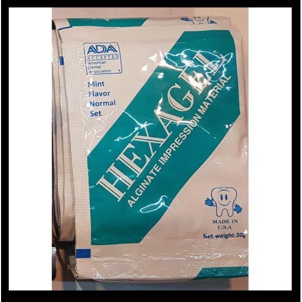 Hexagel Dental Alginate Powder Impression 10pcs | Lazada PH