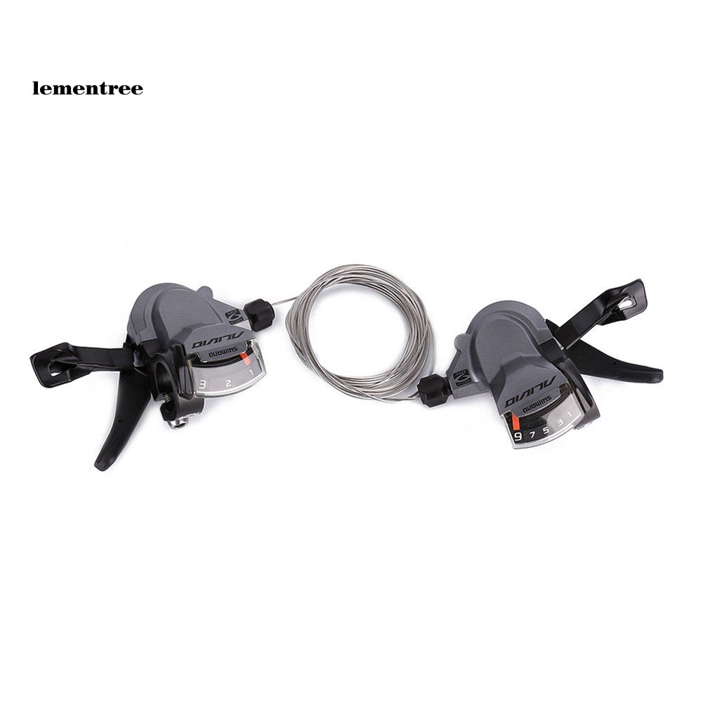 Shimano Altus M370/M4000 3x9/3/9 Speed Shifter Trigger Set SL-M370 W/Inner Cable Shifter Left ...