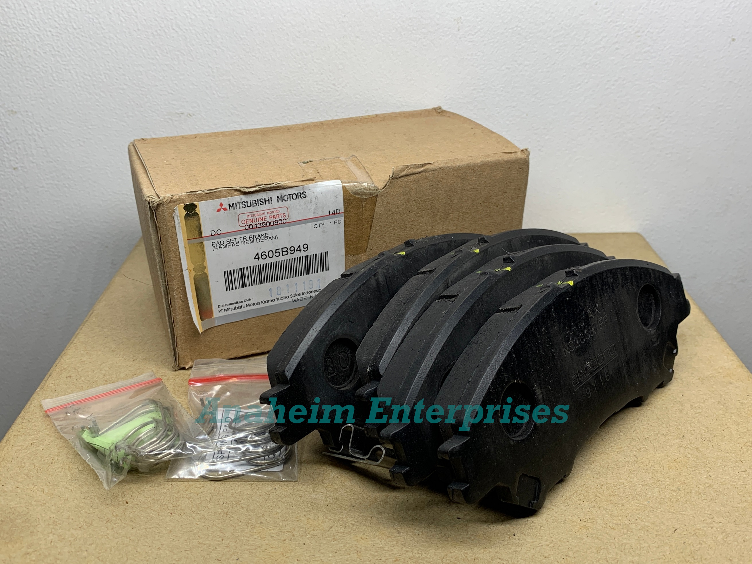 Mitsubishi Xpander, Xpander Cross Brake Pads Front - 4605B949 | Lazada PH