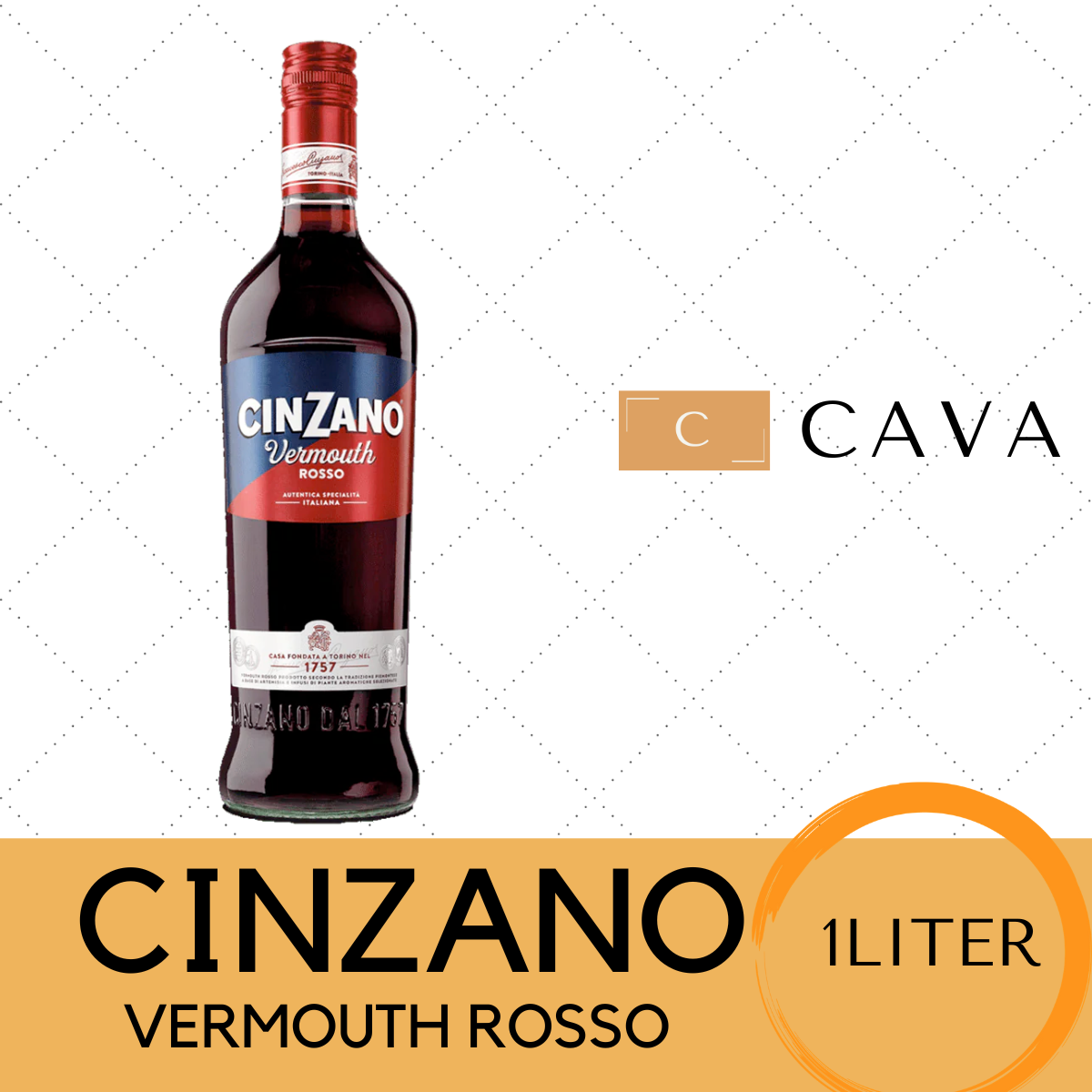 Cinzano Vermouth Rosso 1L | Lazada PH