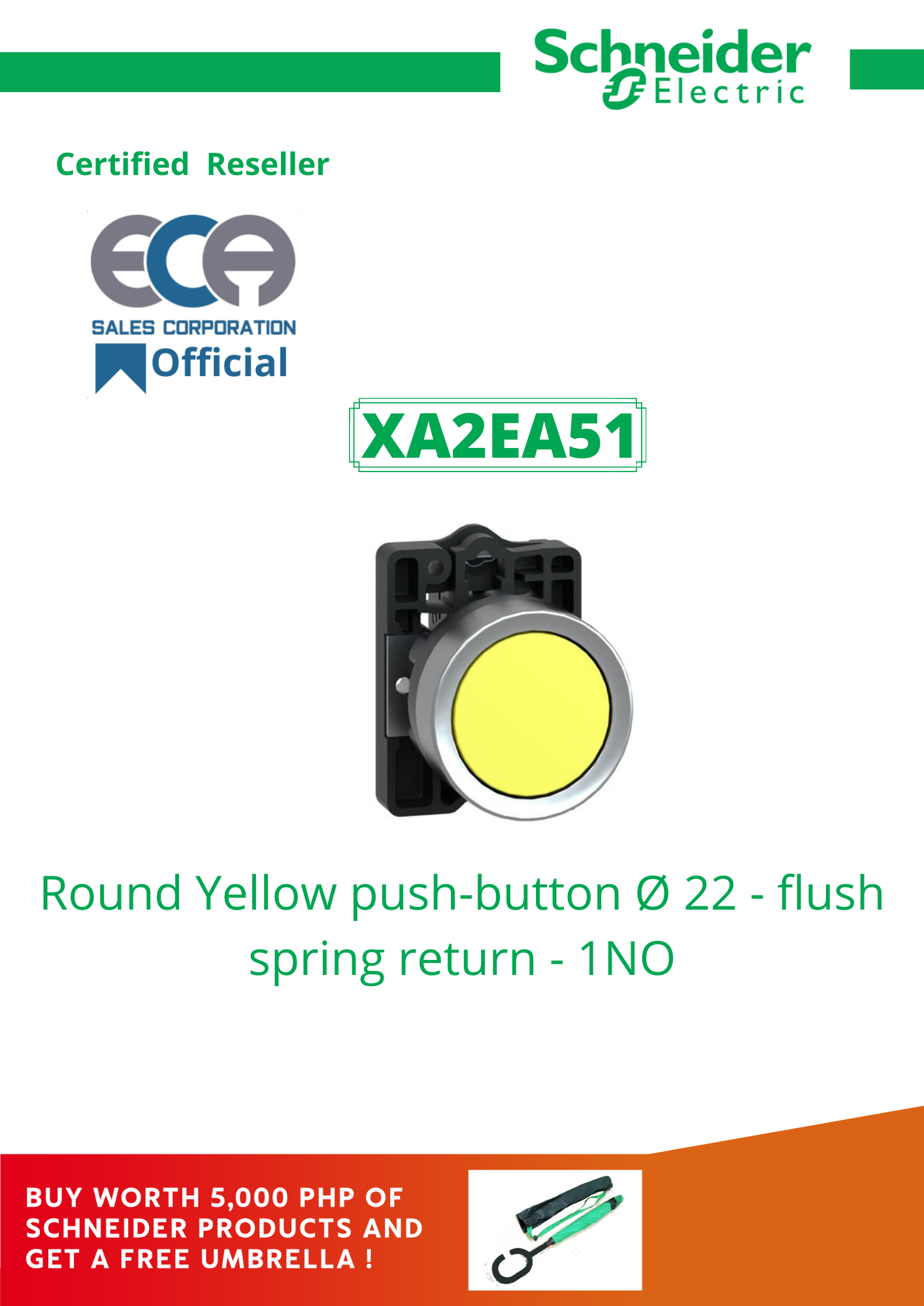 Schneider Push Button XA2 Series | Lazada PH