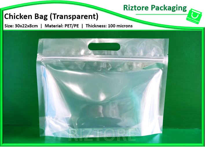 100 Pcs Roasted Chicken Bag with Handle New Design | Lazada PH