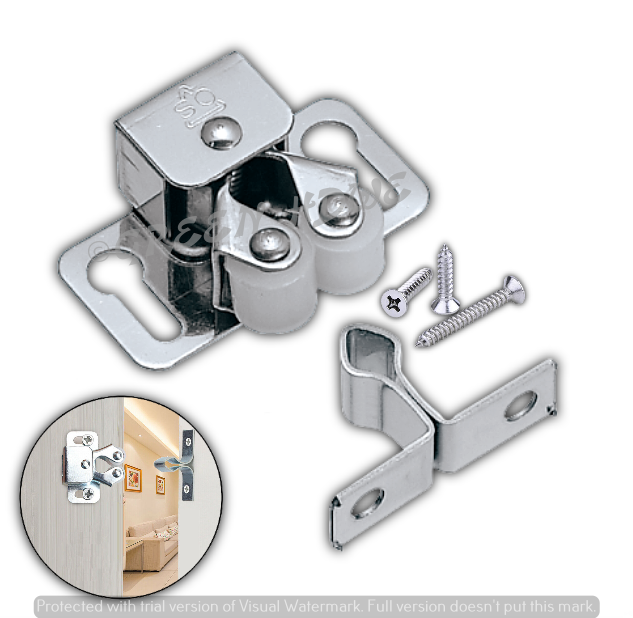 1PCS Double Roller Catch Latch for Cabinet Door | Lazada PH