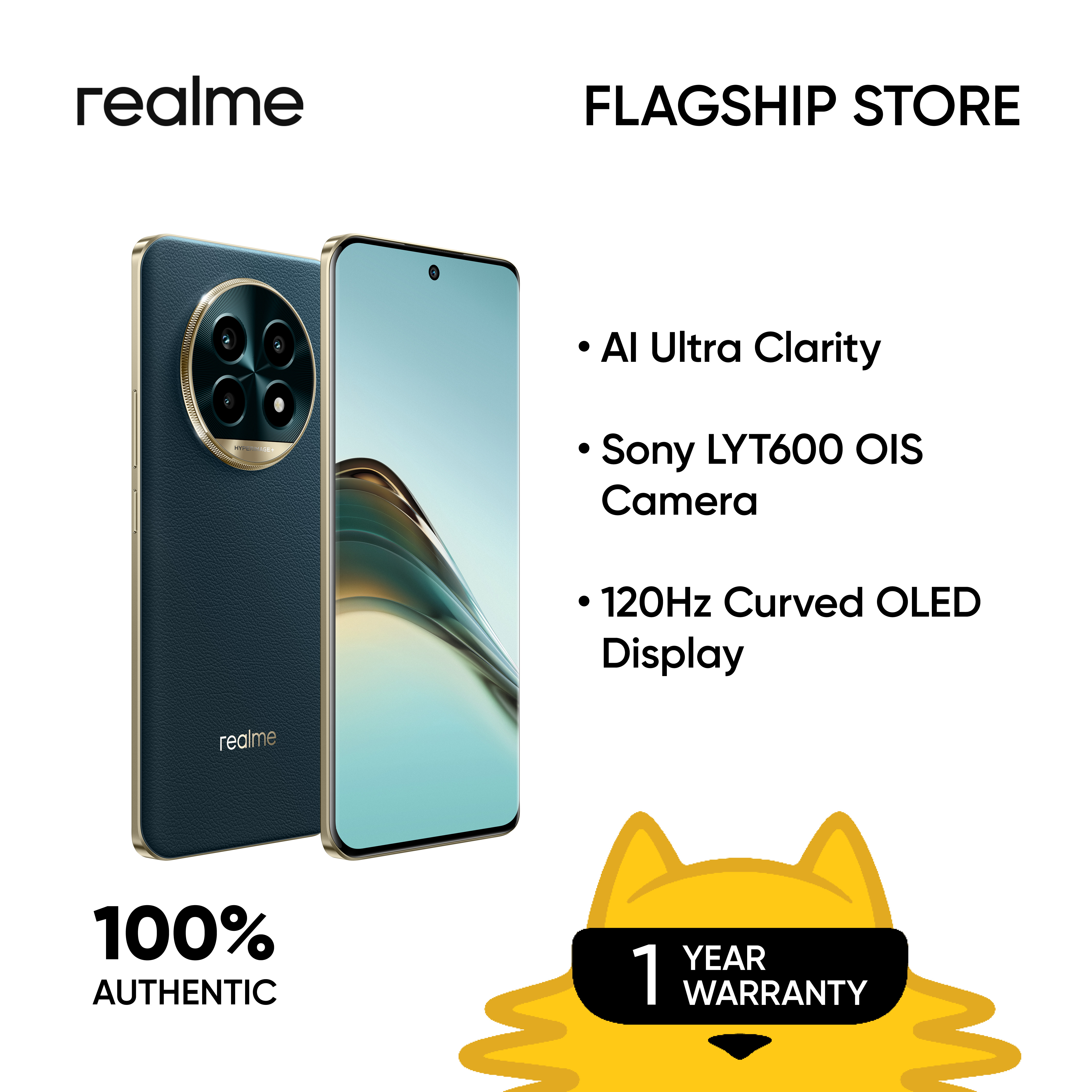 realme 13 Pro 5G [12GB RAM + 256GB ROM] | 120Hz Curved OLED Display | Sony LYT600 OIS Camera ...