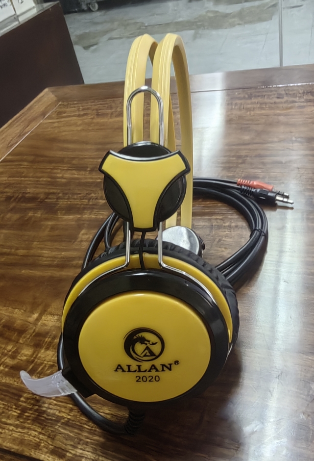 ALLAN HEADSET YELLOW | Lazada PH