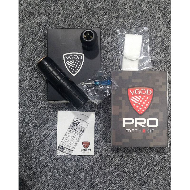 Vaper Smoke Original Low Price COD VGOD Pro Mech Vape Tube mod Full Kit ...