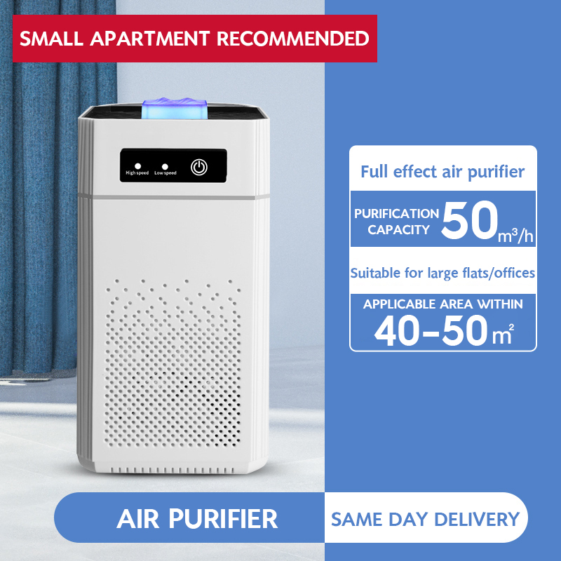 TINME Mini Air Purifier ntelligent anti-With HEPA portable bacterial ...