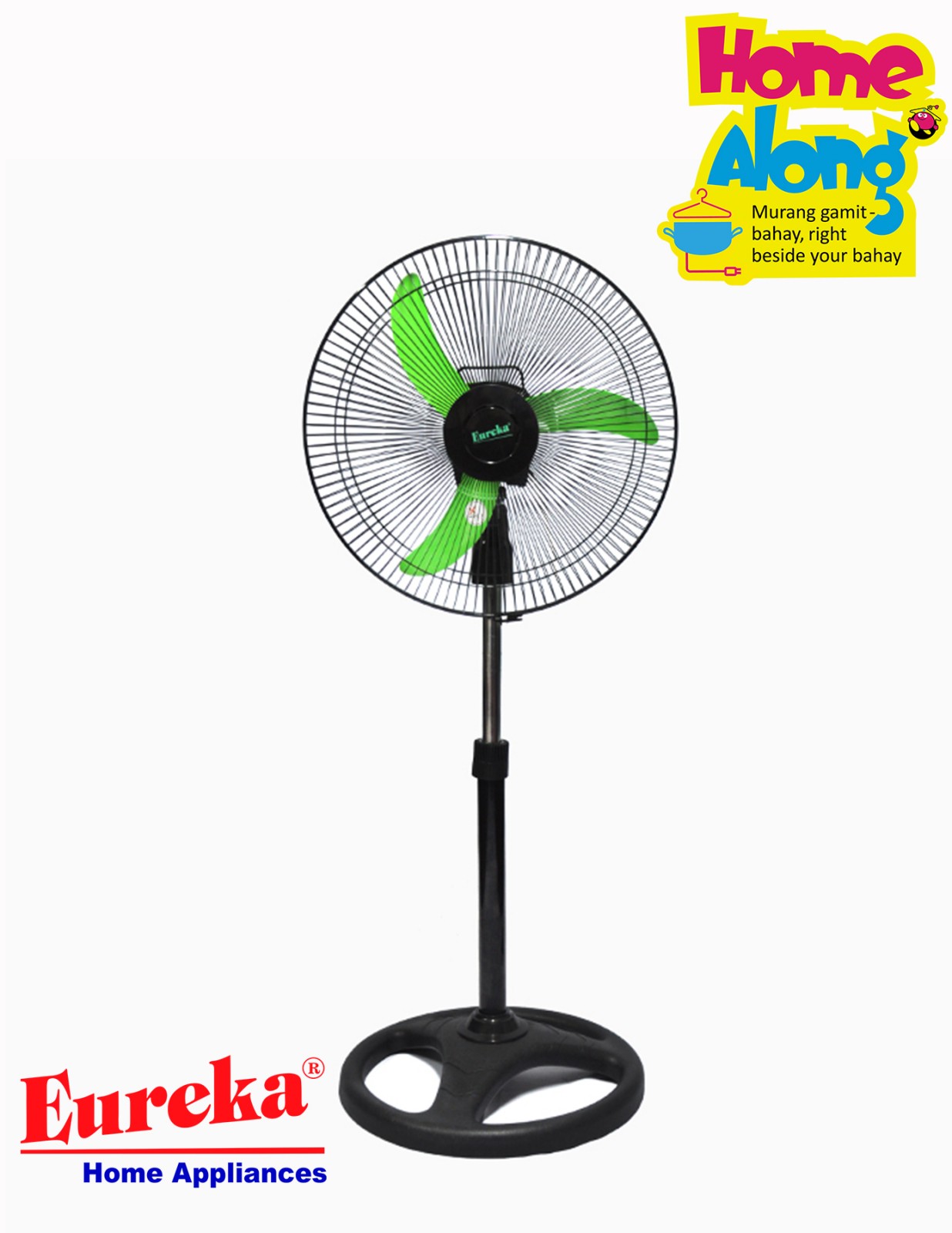 Eureka EISF-16 B (Industrial Stand Fan - Plastic Banana Blade) ERK.EISF ...