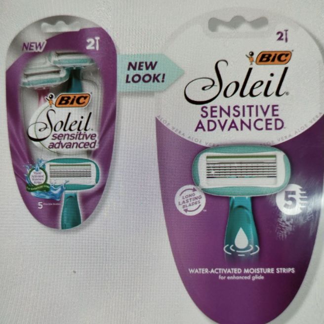 Bic Soleil Sensitive Advanced Women's 5 blade disposable razor | Lazada PH