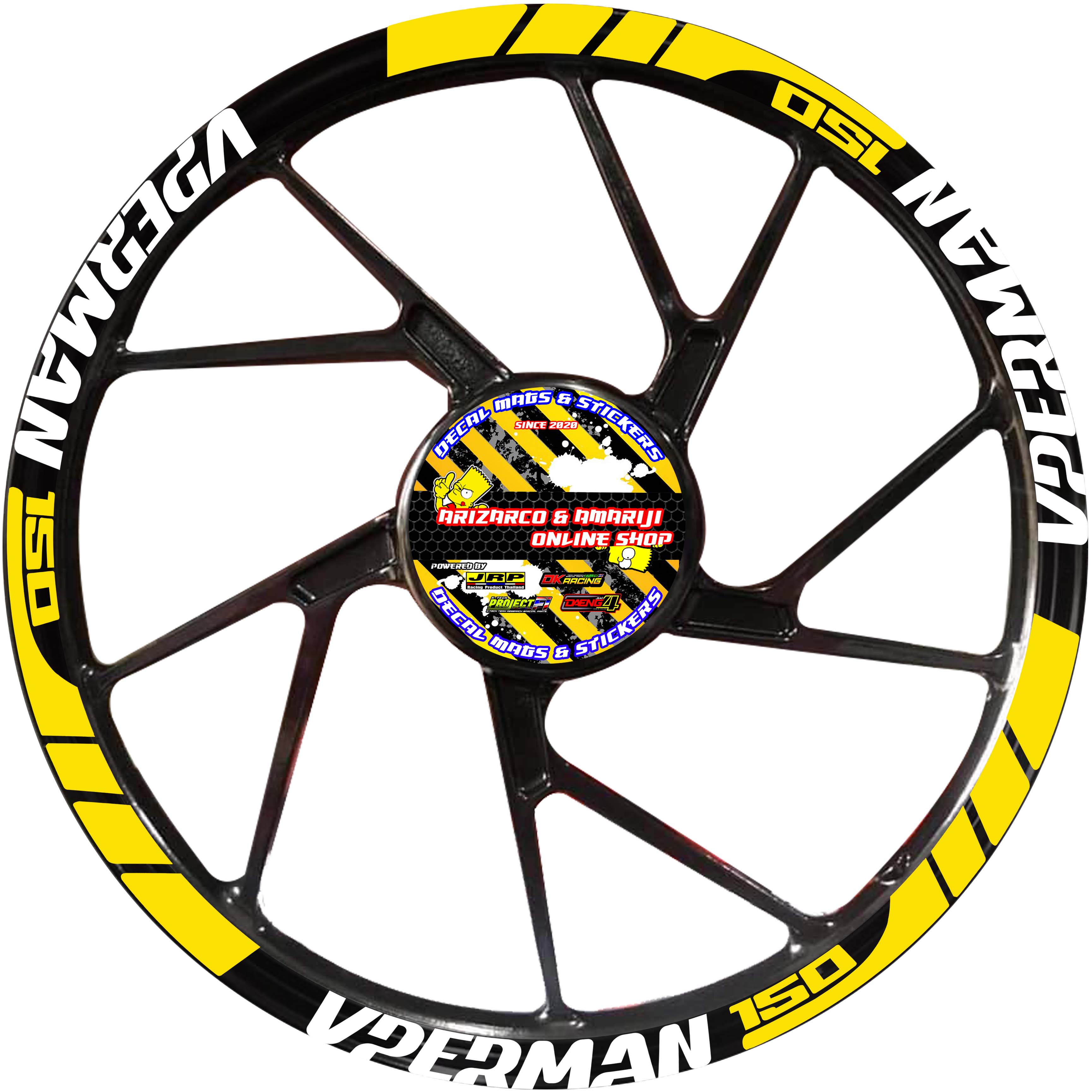 EURO VPERMAN 150 NEW DESIGN DECAL MAG STICKER GOOD FOR 2 MAGS | Lazada PH