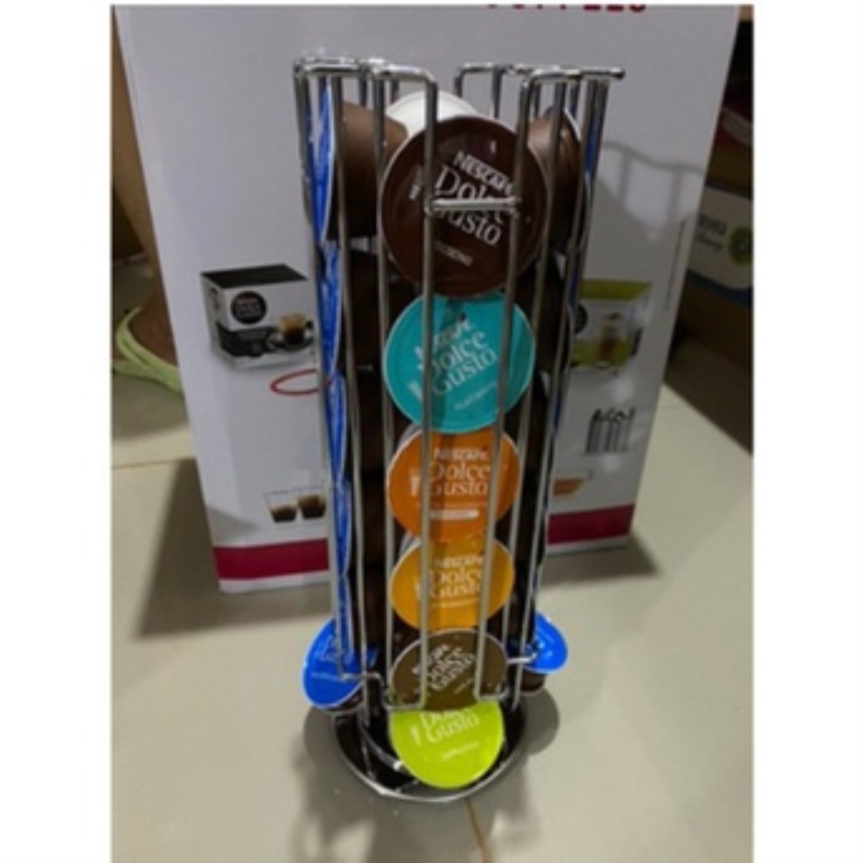 【COD】Coffee Capsule Holder Stand Nescafe Dolce Gusto Iron Plating ...
