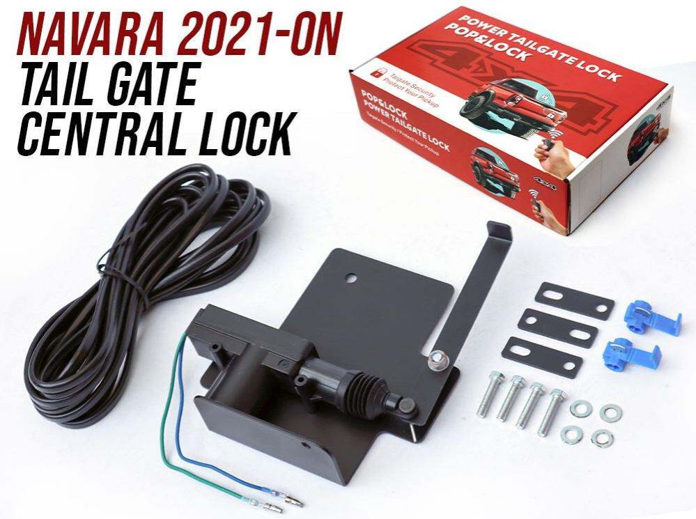 Nissan Navara 2021 to 2025 Tailgate Tail Gate Central Lock Pop Lock ...