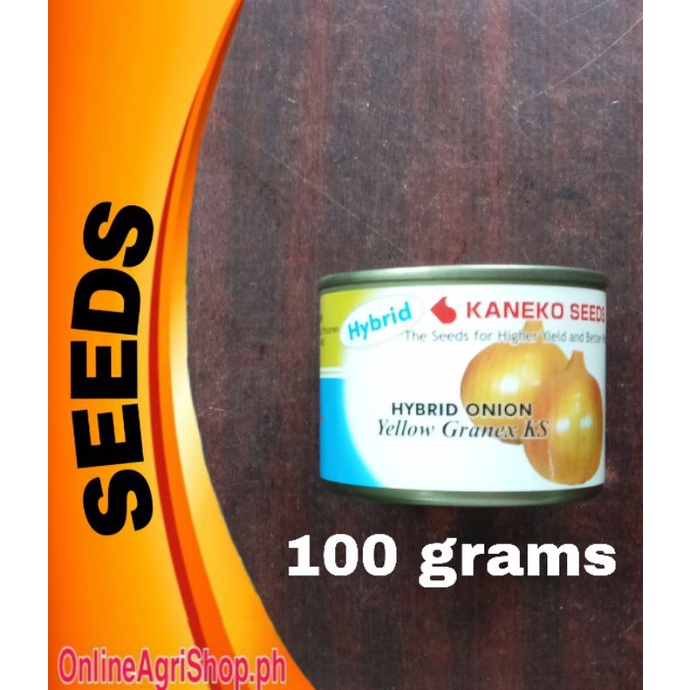 YELLOW GRANEX HYBRID ONION SEEDS 100 GRAMS ORIGINAL PACKING (KANEKO ...