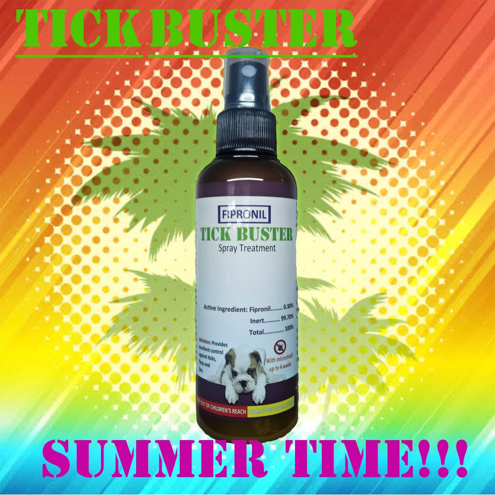 Tick Buster Anti Tick Fipronil Spray Treatment 100 mL | Lazada PH