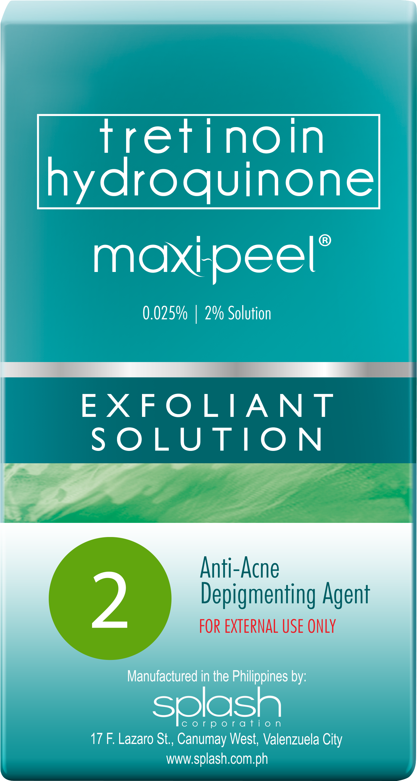 MAXI PEEL Exfoliant Solution #2 60ml | Lazada PH