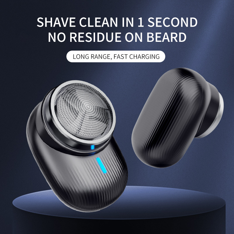 Electric Mini Shaver Safety Heads Razor Waterproof Men's Travel ...
