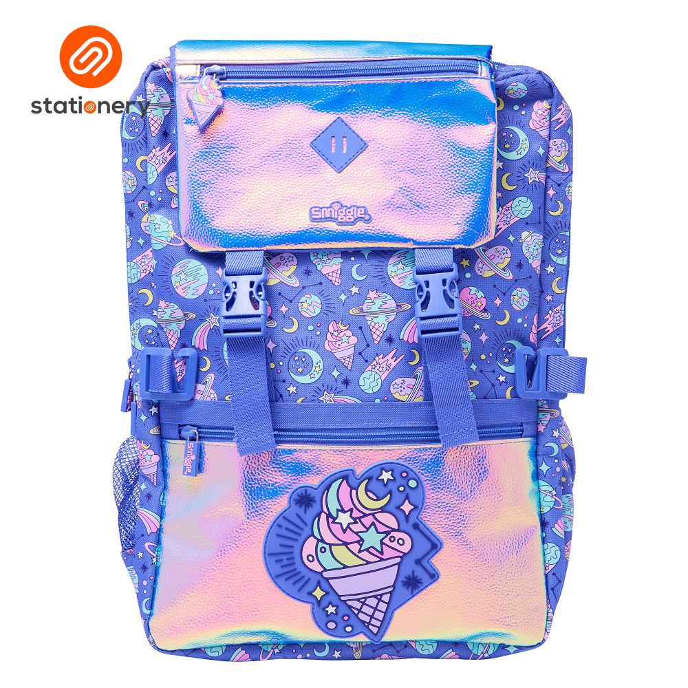 Smiggle Epic Adventures Attach Foldover Backpack | Lazada PH