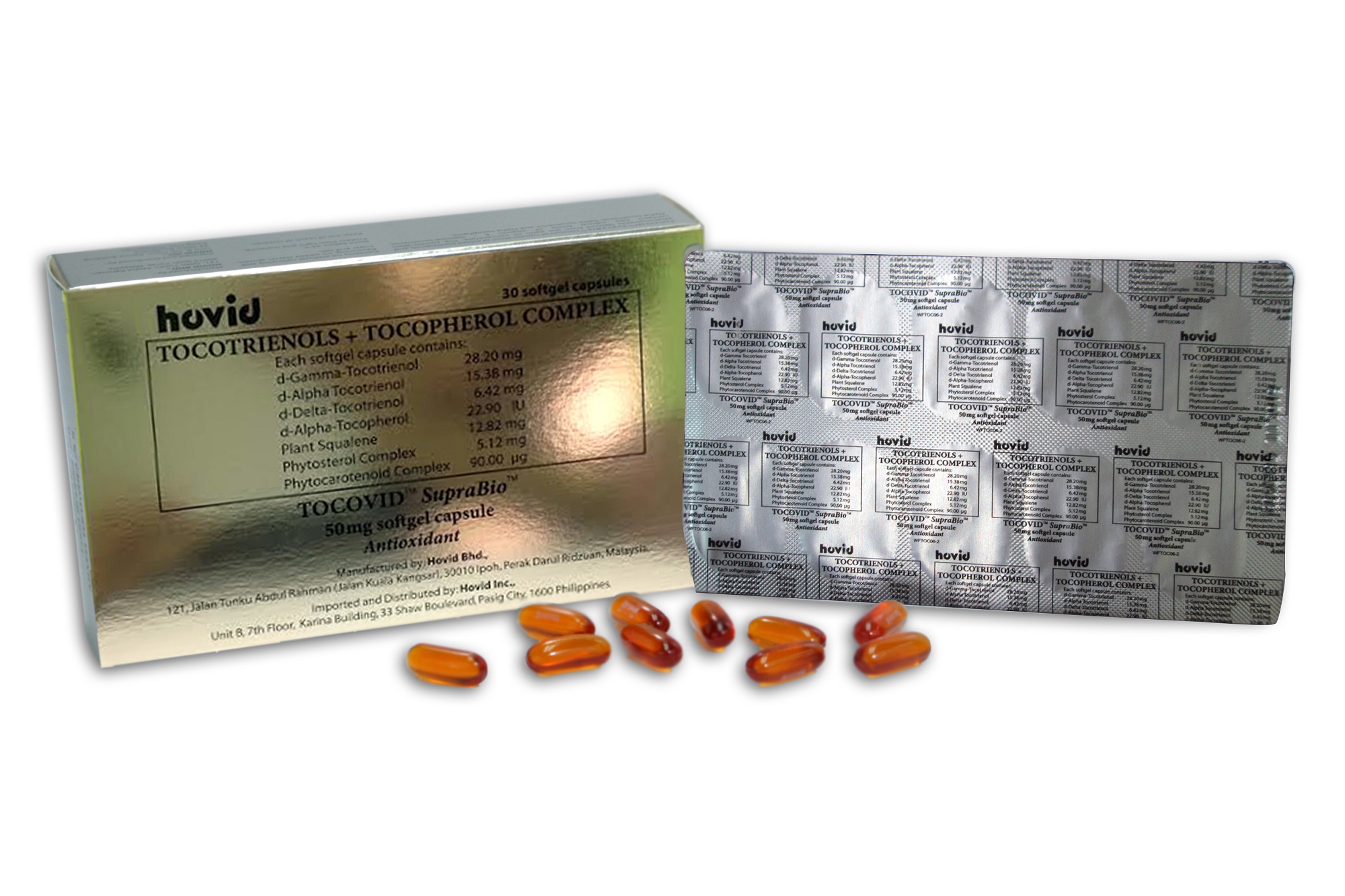 TOCOVID SUPRABIO 50mg Soft Gel Capsule (sold per piece) | Lazada PH