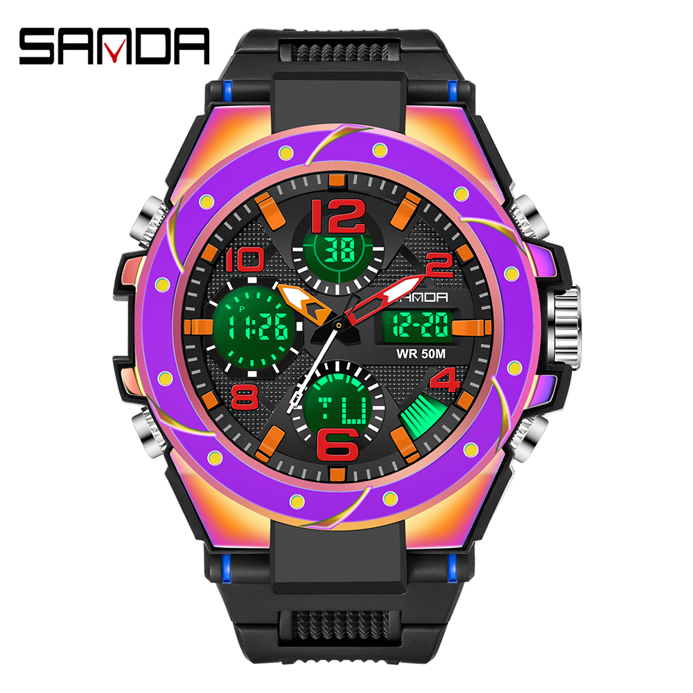 SANAD Military Watches for Men Tactical Waterproof Outdoor Sports Watch ...