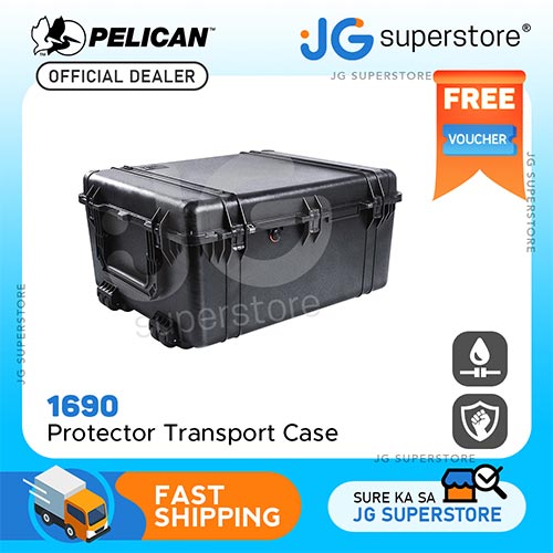 Pelican 1690 Protector Transport Case with Wheels, Unbreakable ...