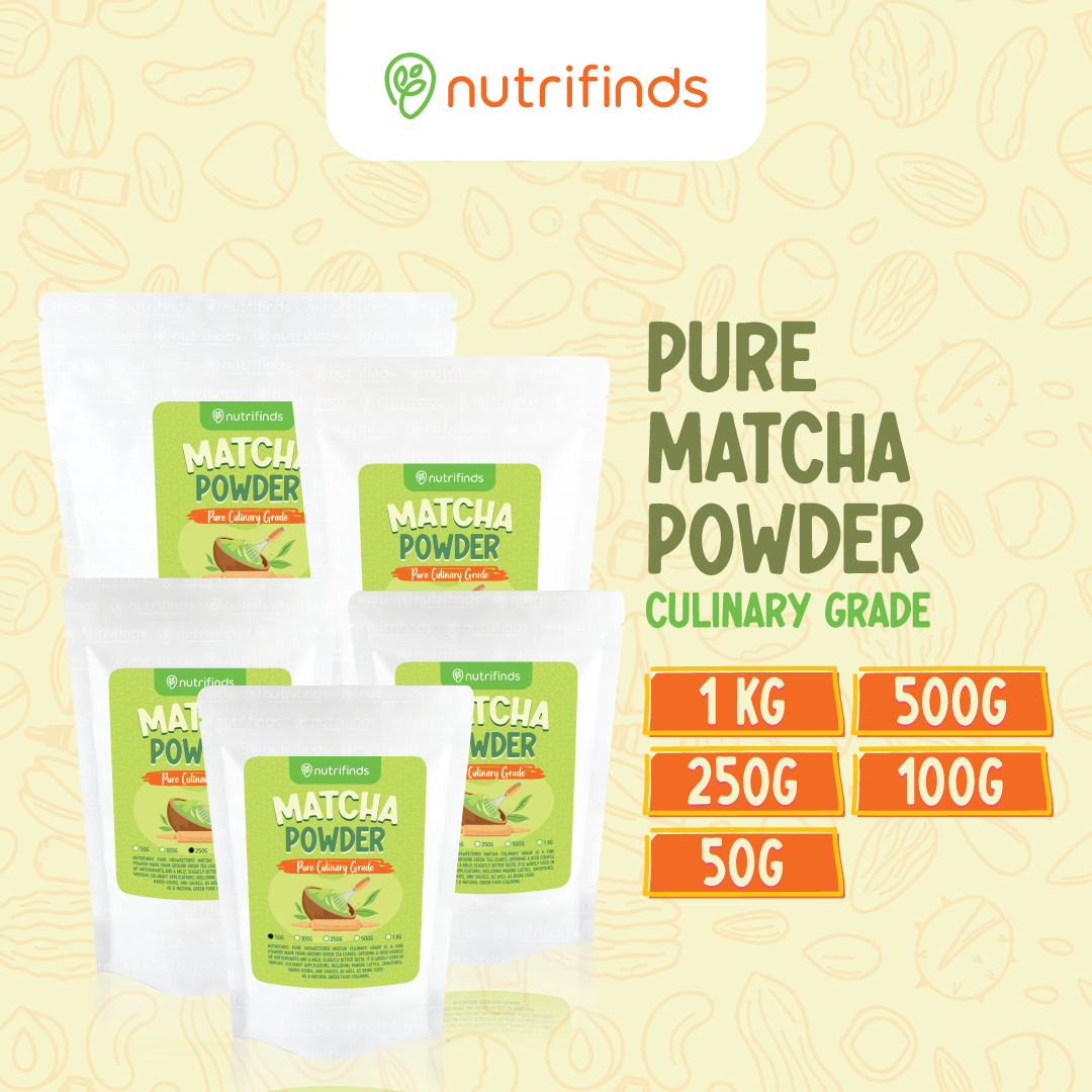Nutrifinds® Pure Matcha Powder - Ceremonial / Culinary Grade | Lazada PH