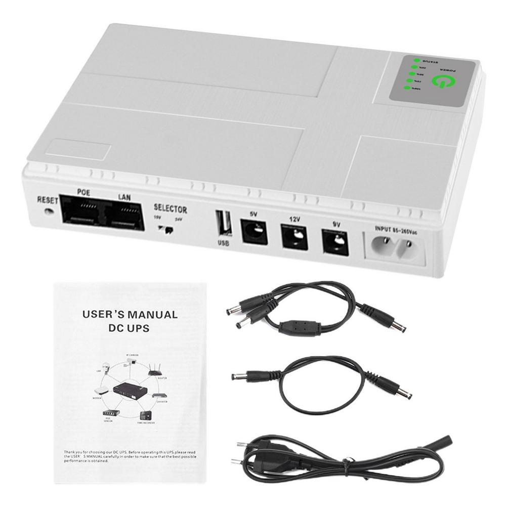 Mini UPS Modem Mini Power Uninterruptible Router Modem Mini Power ...
