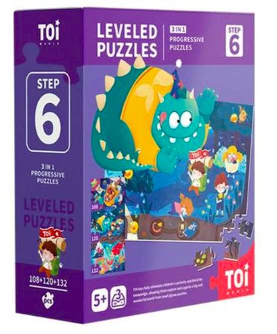 TOI Leveled Puzzles | Jigsaw Puzzle | Educational Toy | Lazada PH