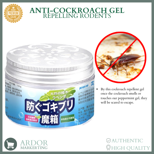 Original and Effective Pest Control Cockroach Repellent Gel Rat ...