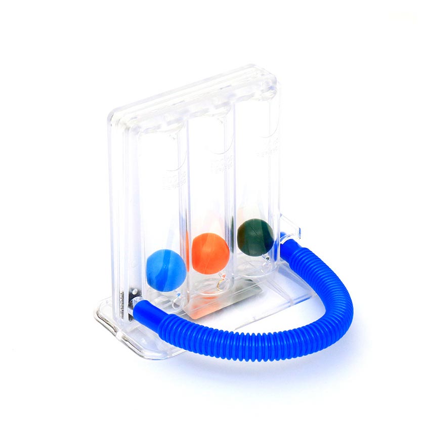 3 Balls Spirometer Respiratory Lung Exerciser Incentive Spirometry ...
