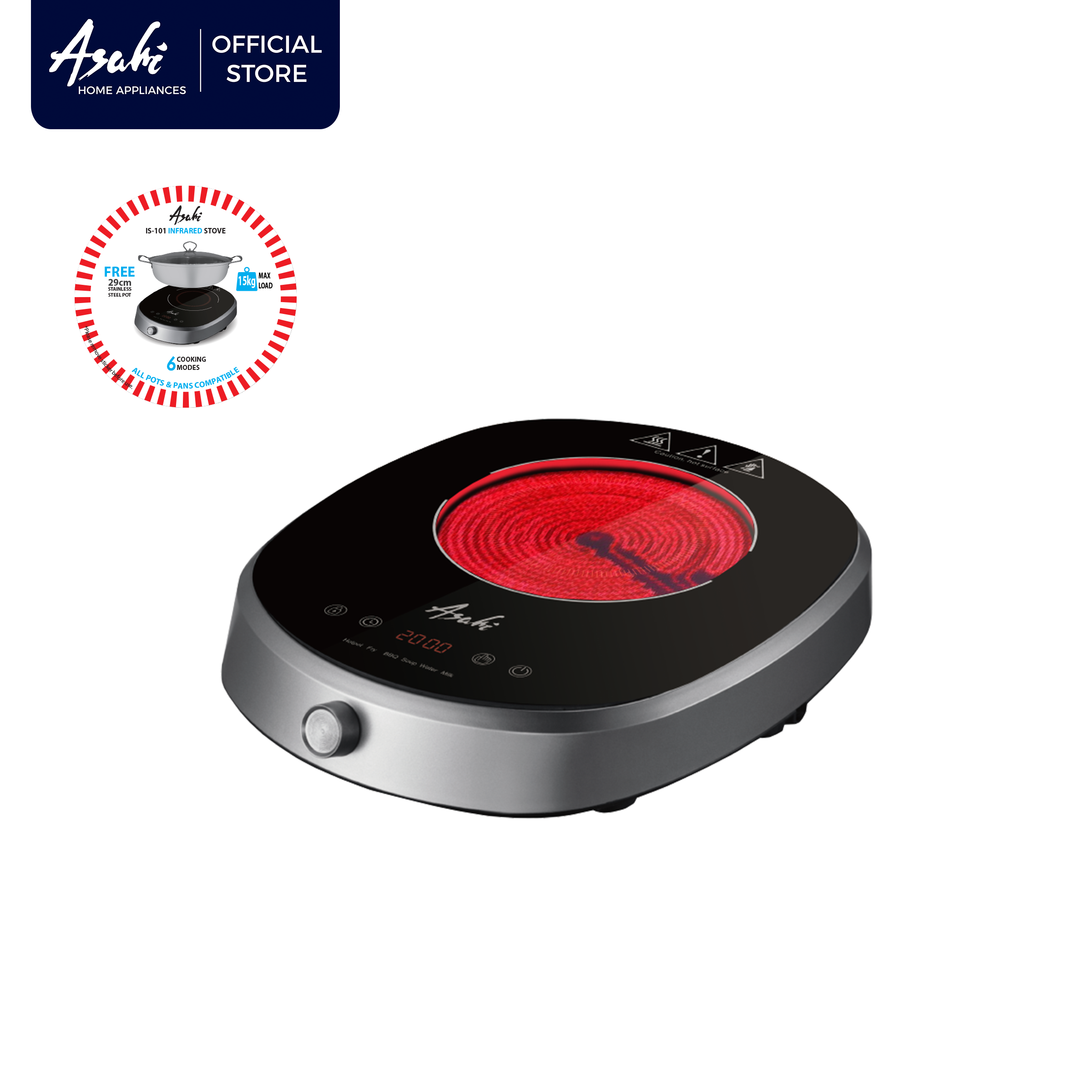 Asahi IS 101 Infrared Stove | Lazada PH