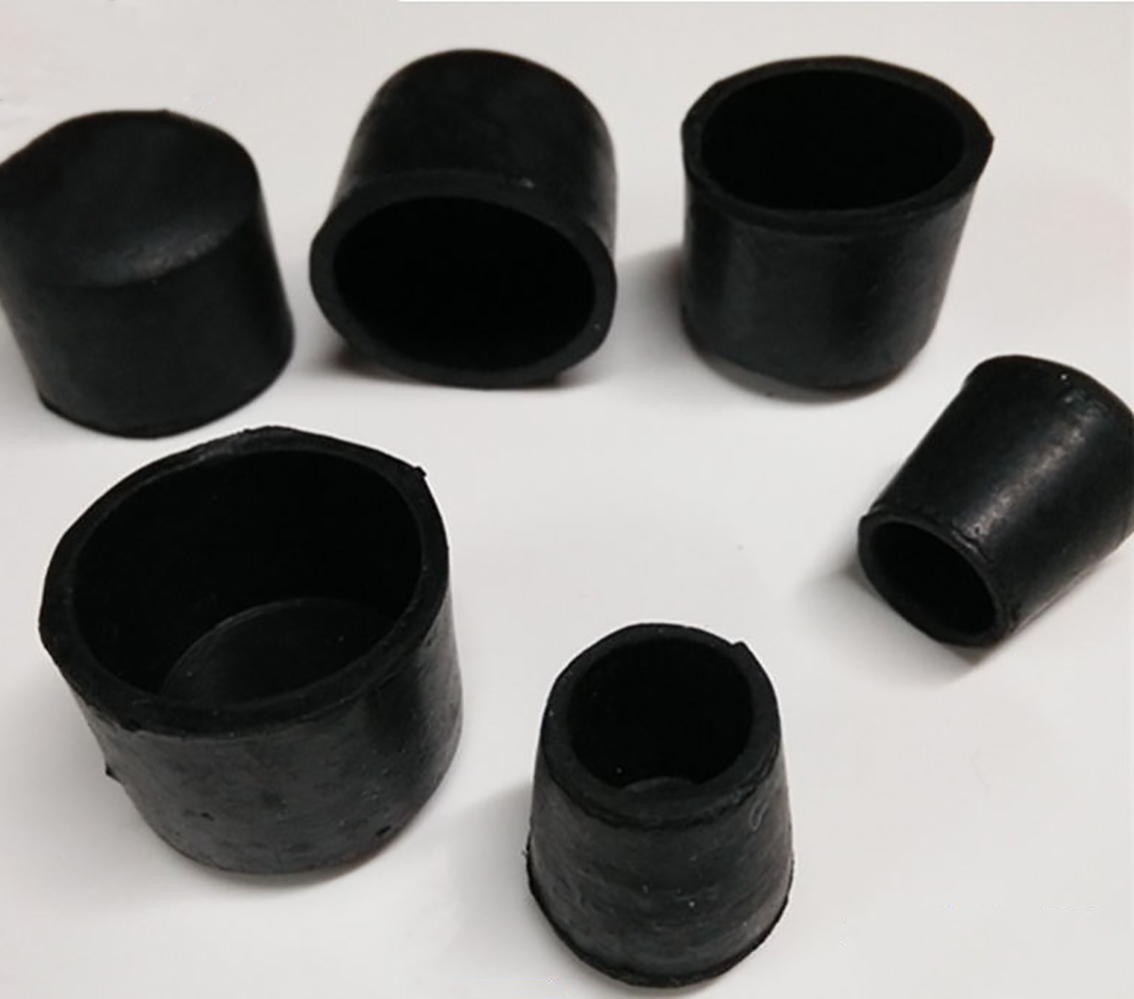 8mm-60mm Black Rubber Round Caps Protection Gasket Dust Seal End Cover ...