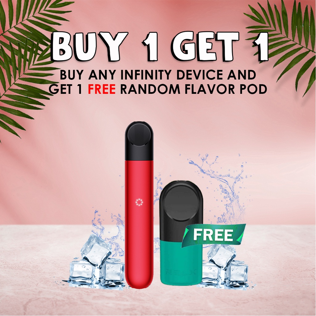 Original RELX INFINITY Device Kits smart smoke vaping pen with Free ...