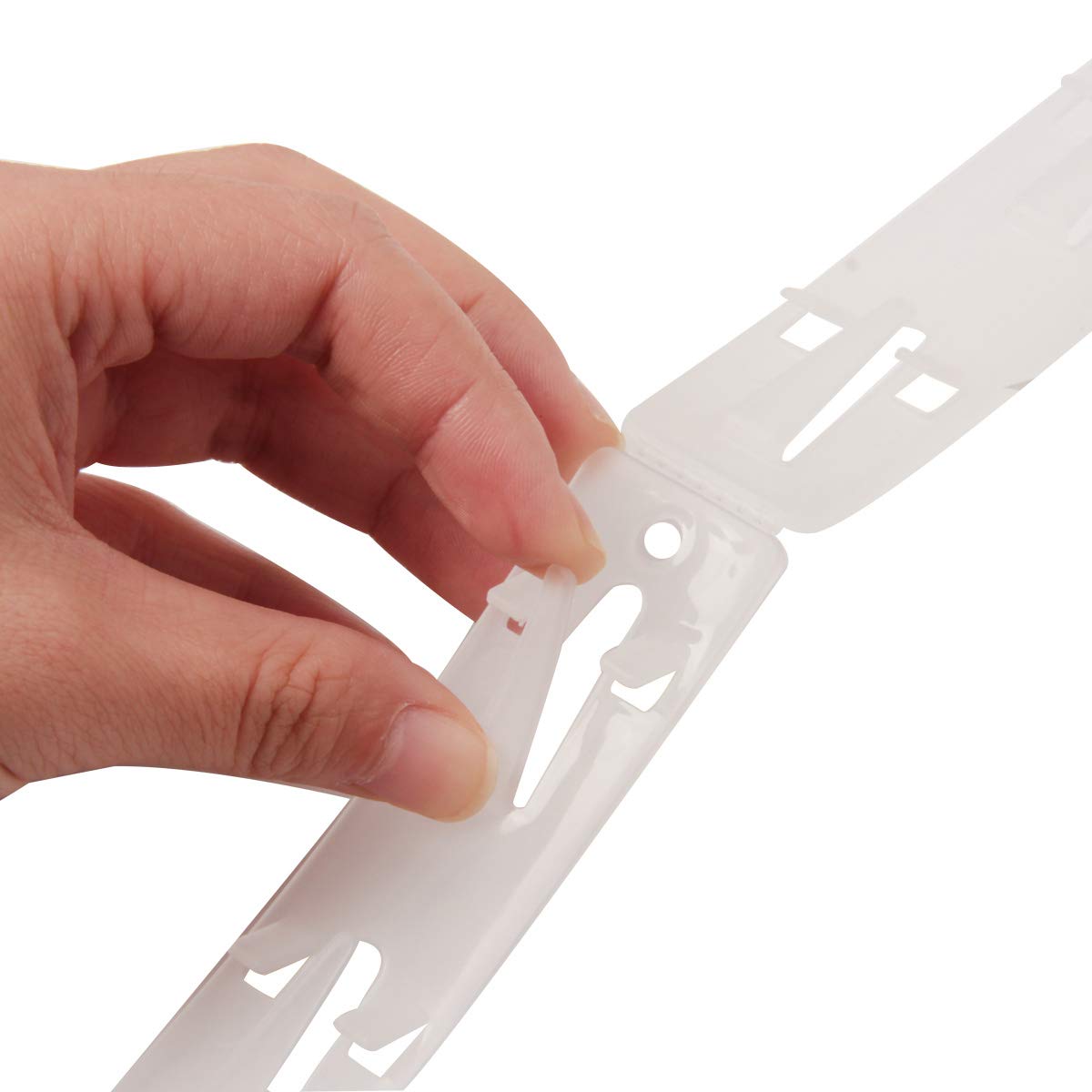 AYO 5 Pack Station Hanging Merchandise Strips ,Plastic Display Clip ...