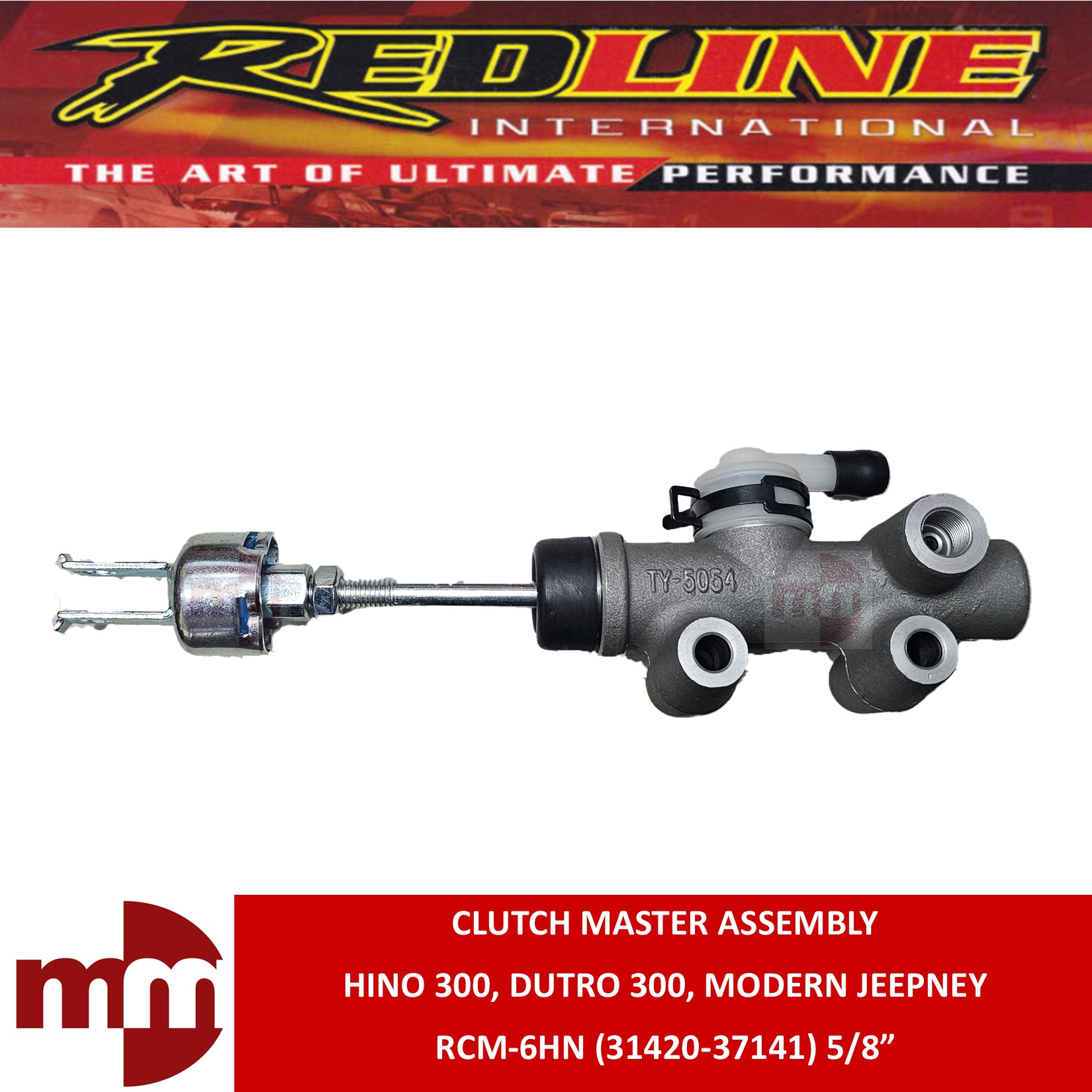 REDLINE Clutch Master Assembly for HINO 300, DUTRO 300, MODERN JEEPNEY ...
