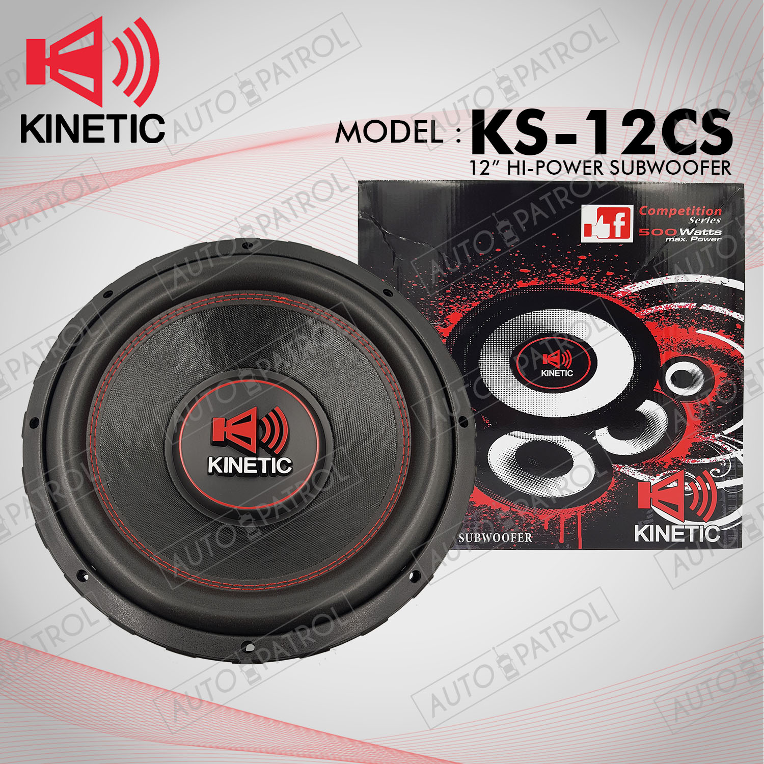 KINETIC KS-12CS 12” Hi-power Subwoofer | Lazada PH