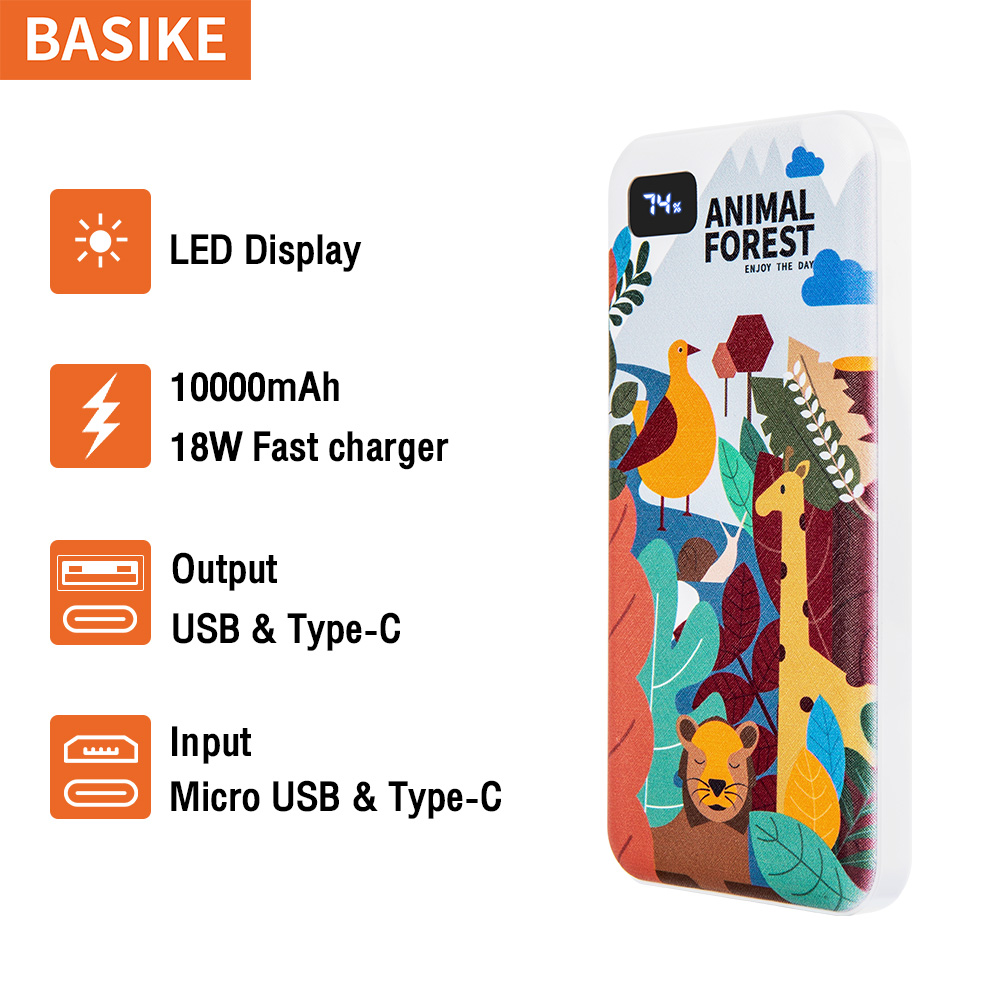 [Manila delivery]Basike Power bank 10000mAh original 18W fast charging ...