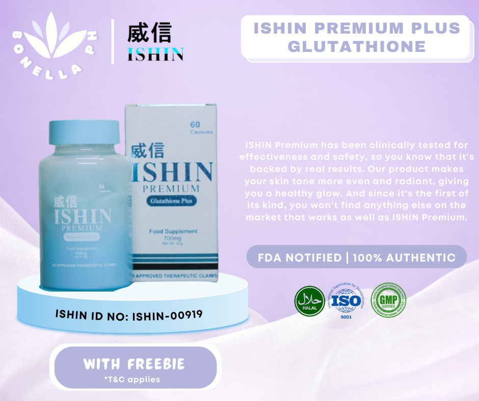 Ishin Premium Glutathione Plus | ONHAND!!! | Lazada PH
