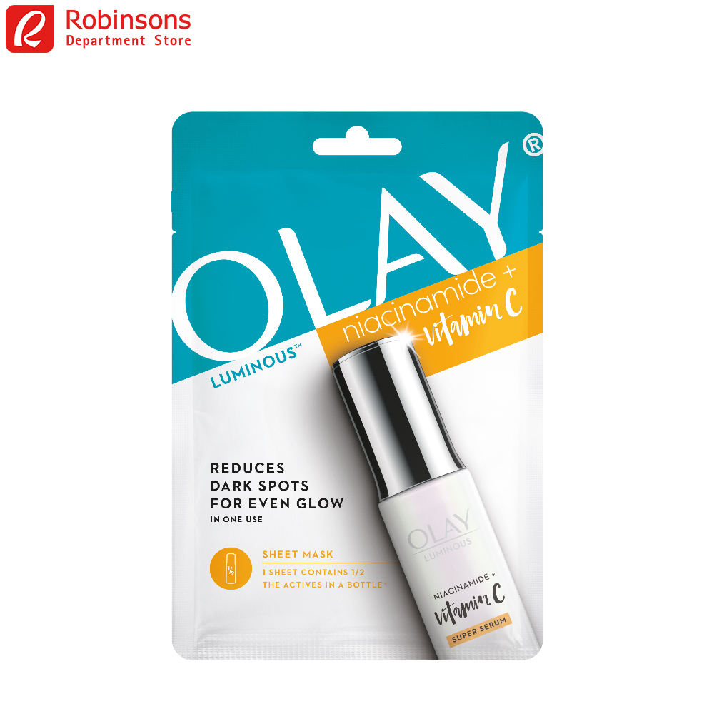 Olay Luminous Niacinamide + Vitamin C Sheet Mask | Lazada PH