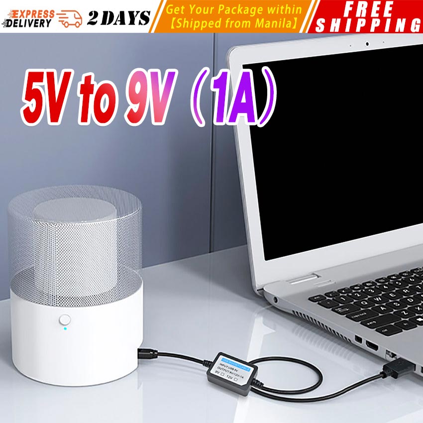 USB Converter DC 5V To DC 9V/12V 1A USB Charge Power Boost Step Up ...