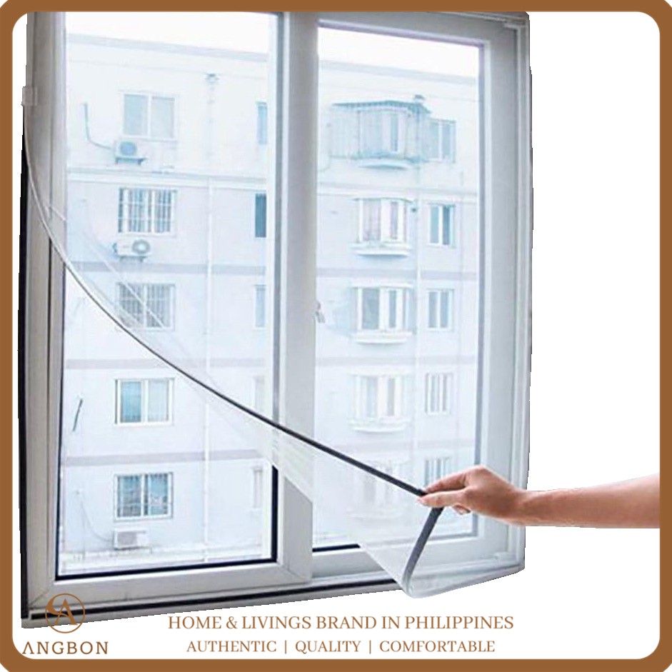 Angbon 130x150cm Window Screen Net Mosquito Screening Net With Magic ...