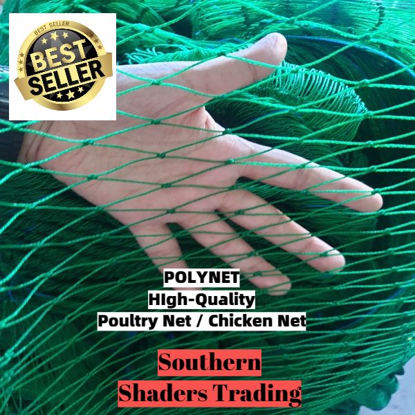 POULTRY NET / 6-7FT x 50 METERS / 1.25 INCH EYE / POLYNET / NEW ...