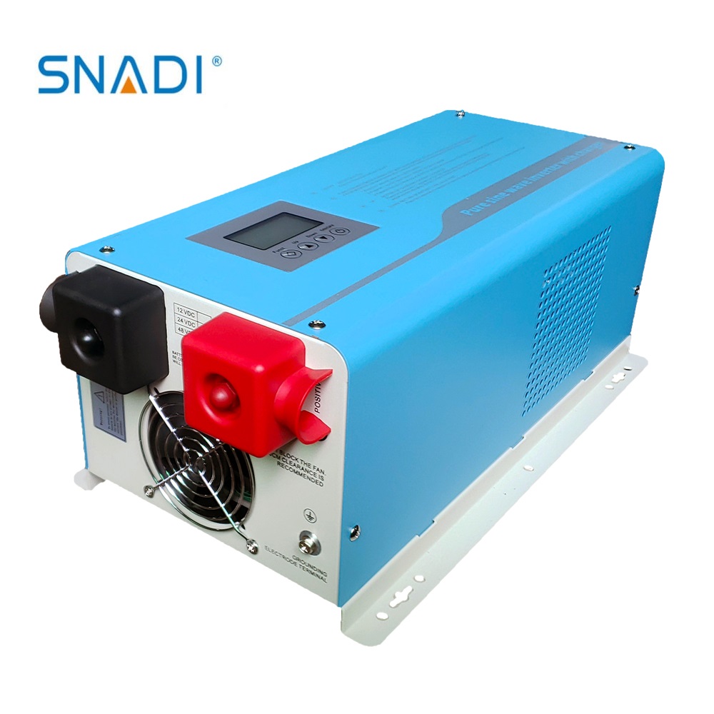 SNADI Solar Pure Sine Wave Toroidal Inverter 12V 3kW Adjustable LVD/HVR ...